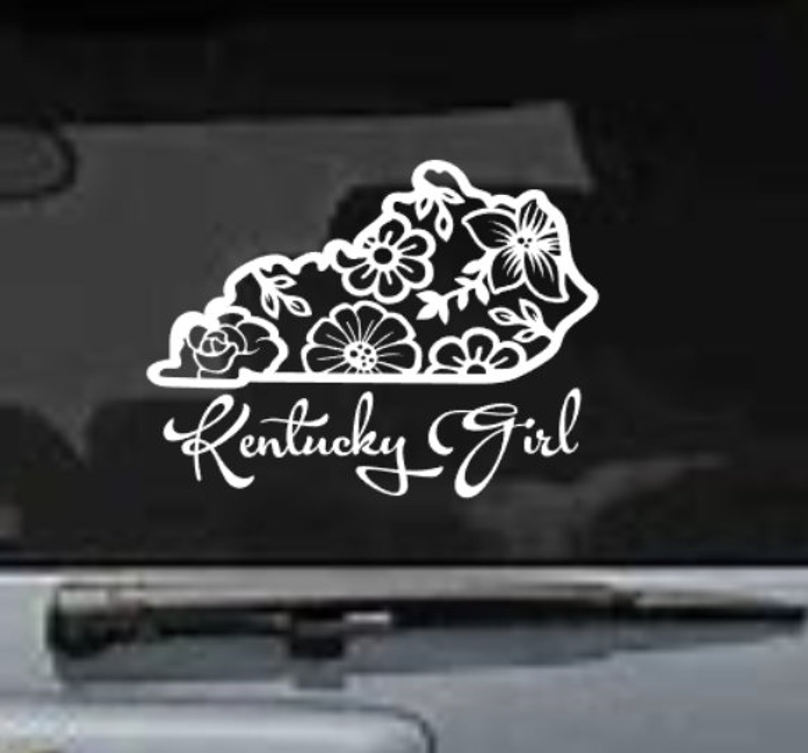 Kentucky Girl Decal Kentucky State Decal | Etsy