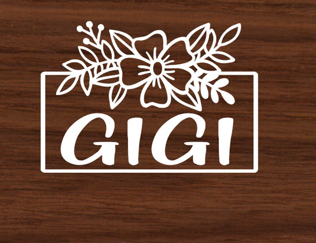 Gigi Decal, Mimi Car Decal, Grandma Decal, Mimi Sticker, Nana Sticker ...