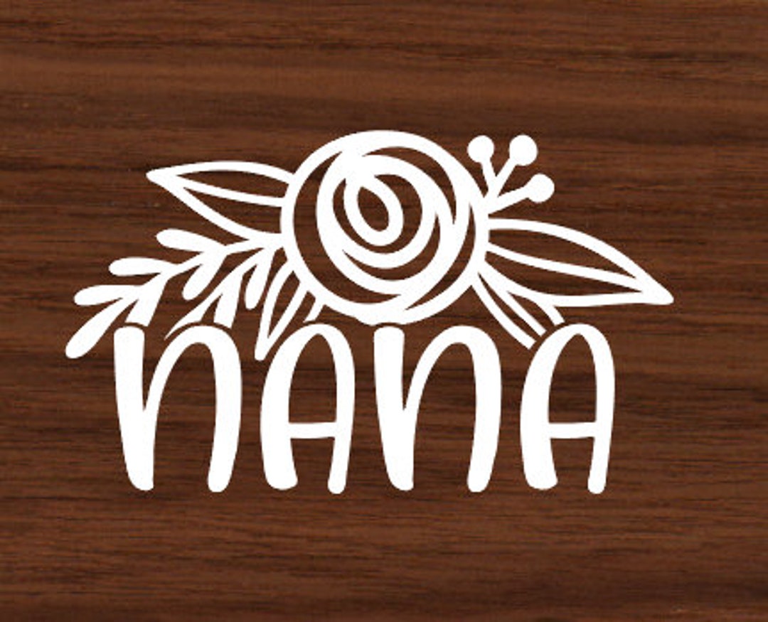 Nana Decal, Gigi Decal, Mimi Car Decal, Grandma Decal, Mimi Sticker ...
