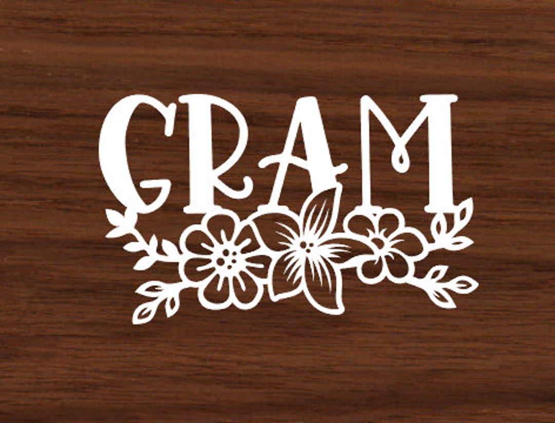Gram Car Decal Mimi Decal Tutu Decal Grandma Car Decal - Etsy