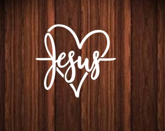 Religious/christian Permanent Vinyl Decal - Etsy