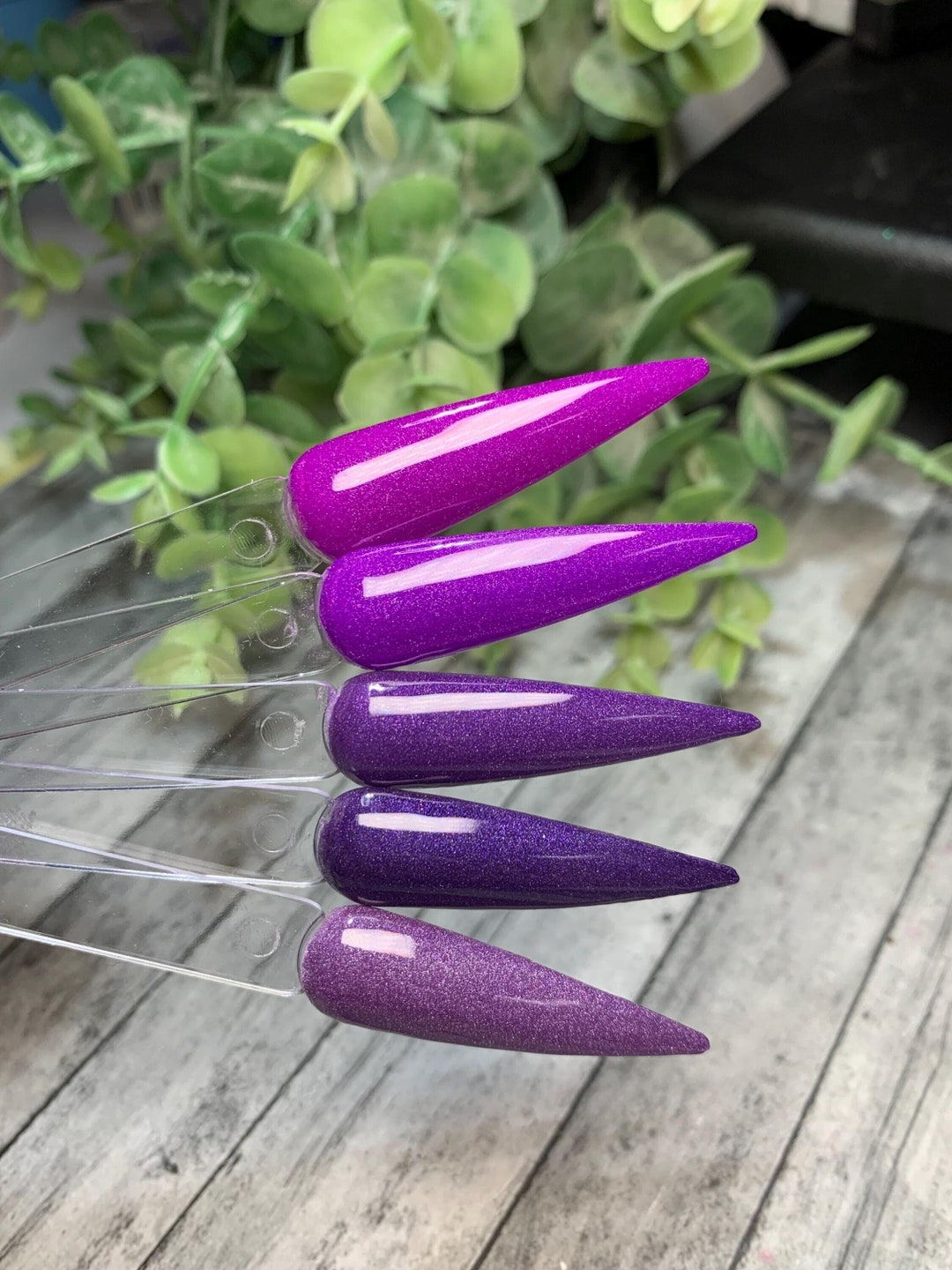 Purple Dreams Shimmer Collection - Dip Powder, Nail Dip Powder, Acrylic ...