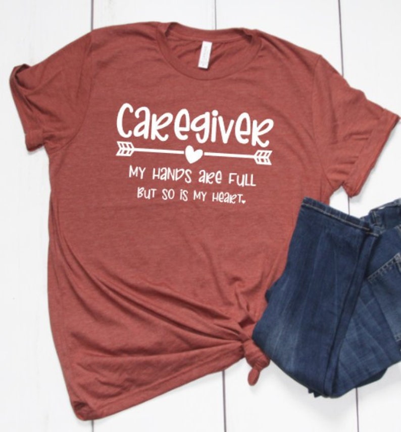Caregiver nurse cna direct support professional shirt | Etsy