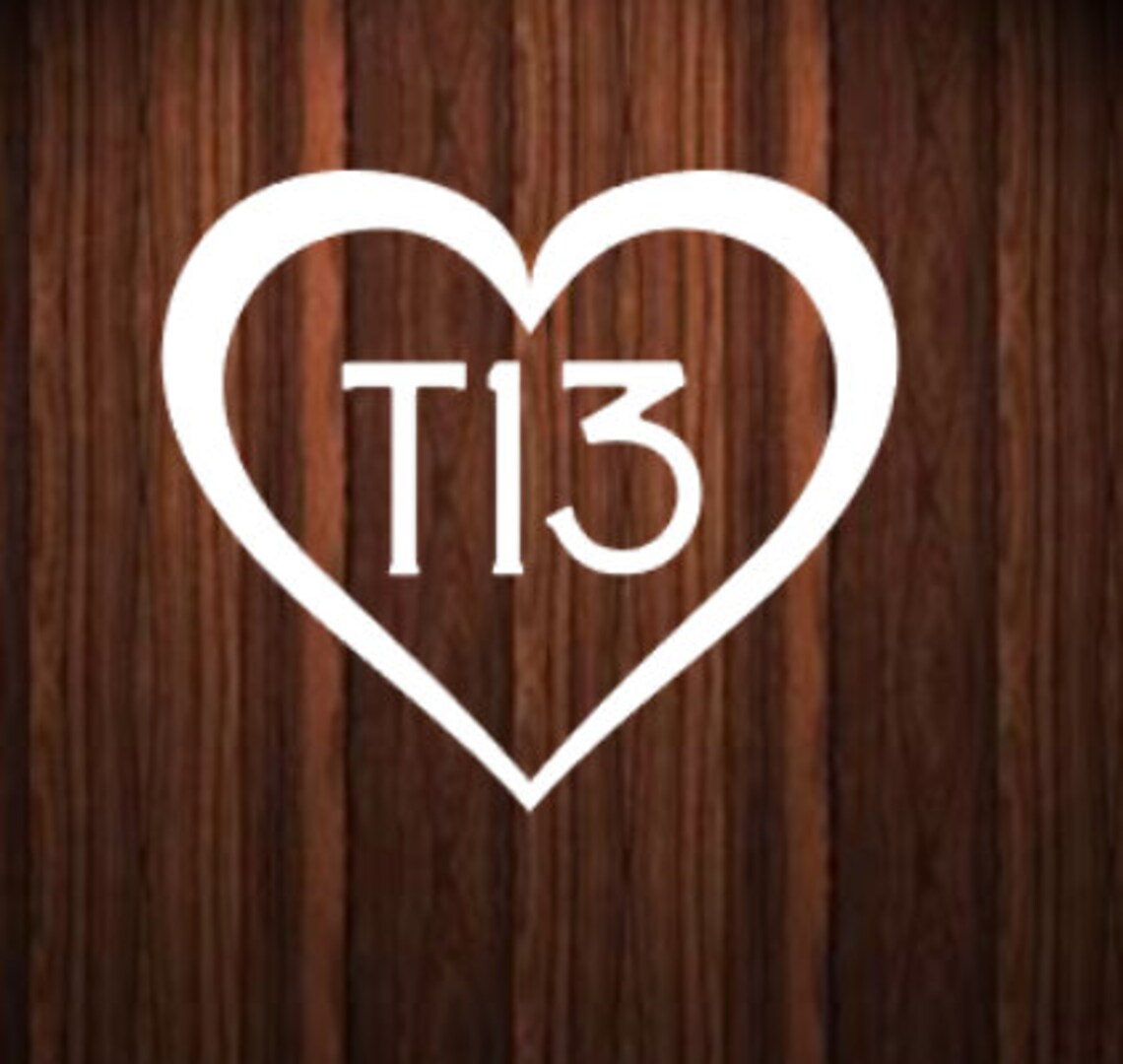 Trisomy 13 Decal T13 Trisomy 13 Awareness Patau Syndrome - Etsy