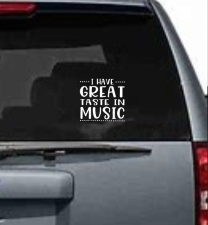 Music Decal Concert Decal | Etsy
