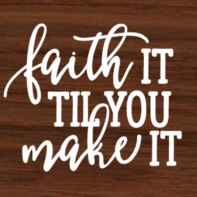 Faith Decal - Etsy