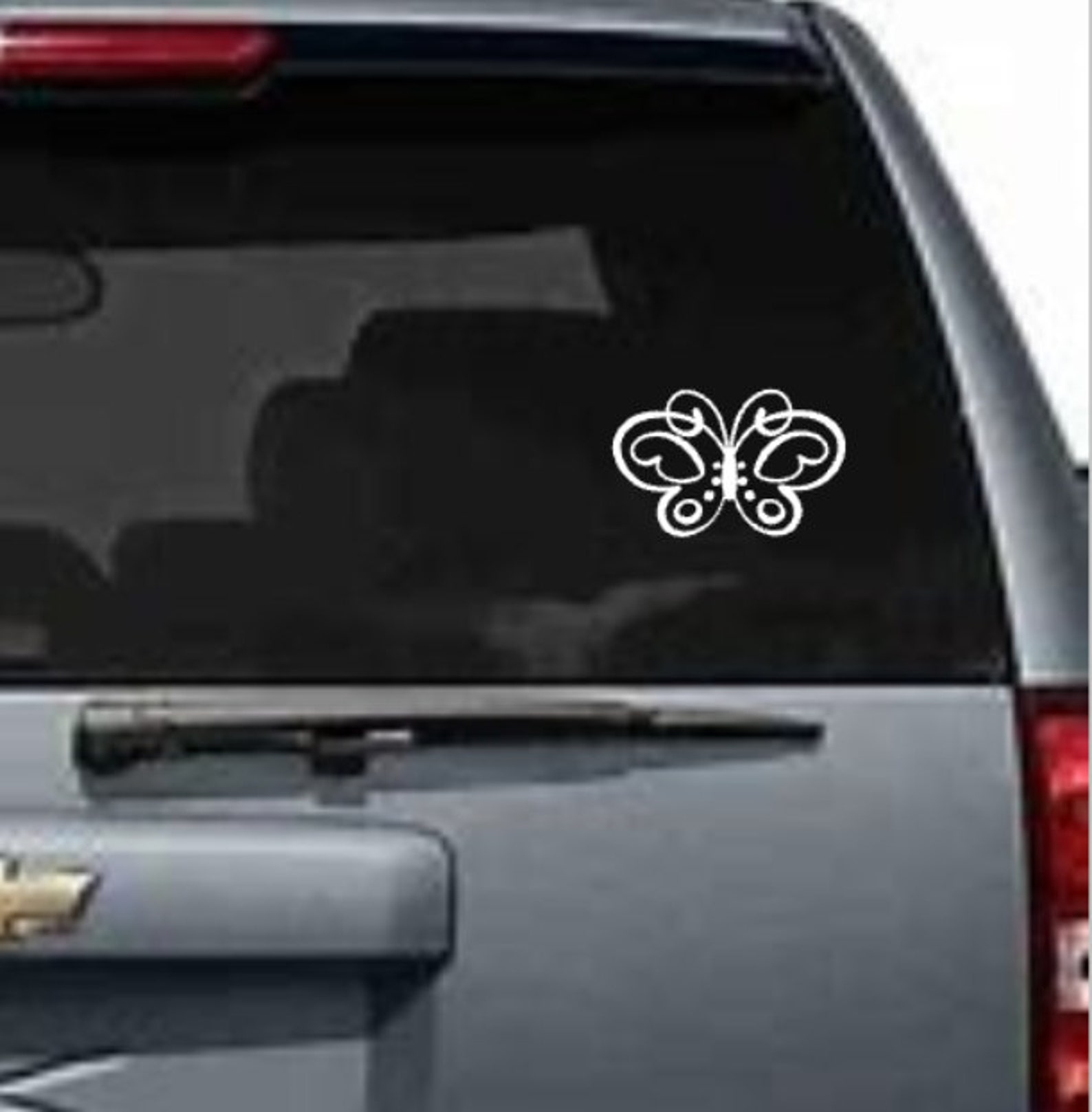 Butterfly Car Decal | Etsy