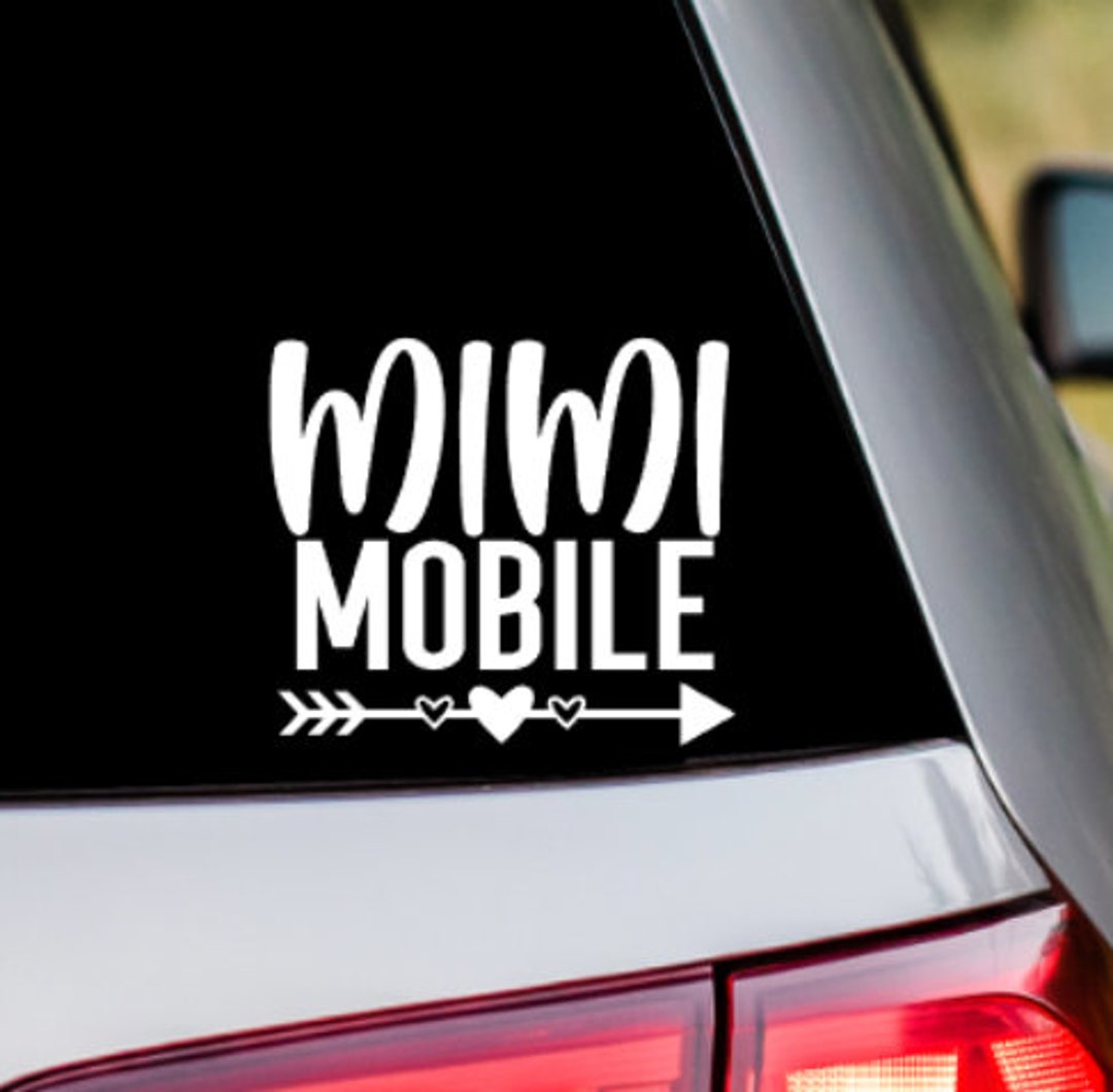 Mimi Decal, Mimi Mobile, Car Decal, Laptop Decal - Etsy