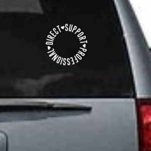 Direct Support Professional Car Decal, DSP Decal, DSP Gift - Etsy
