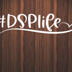 Direct Support Professional Car Decal, DSP Decal, DSP Gift, DSP Life - Etsy