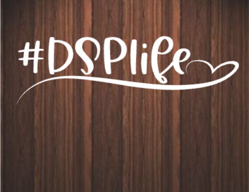 Direct Support Professional Car Decal DSP Decal DSP Gift - Etsy