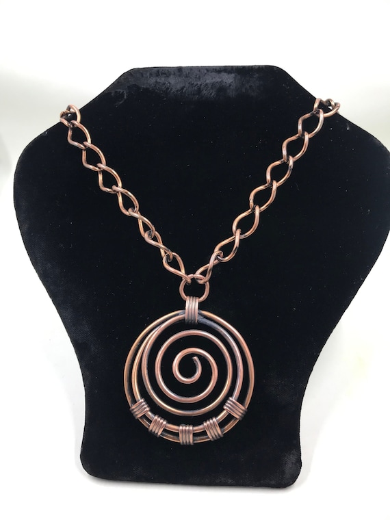 detailed copper spiral rare - Gem