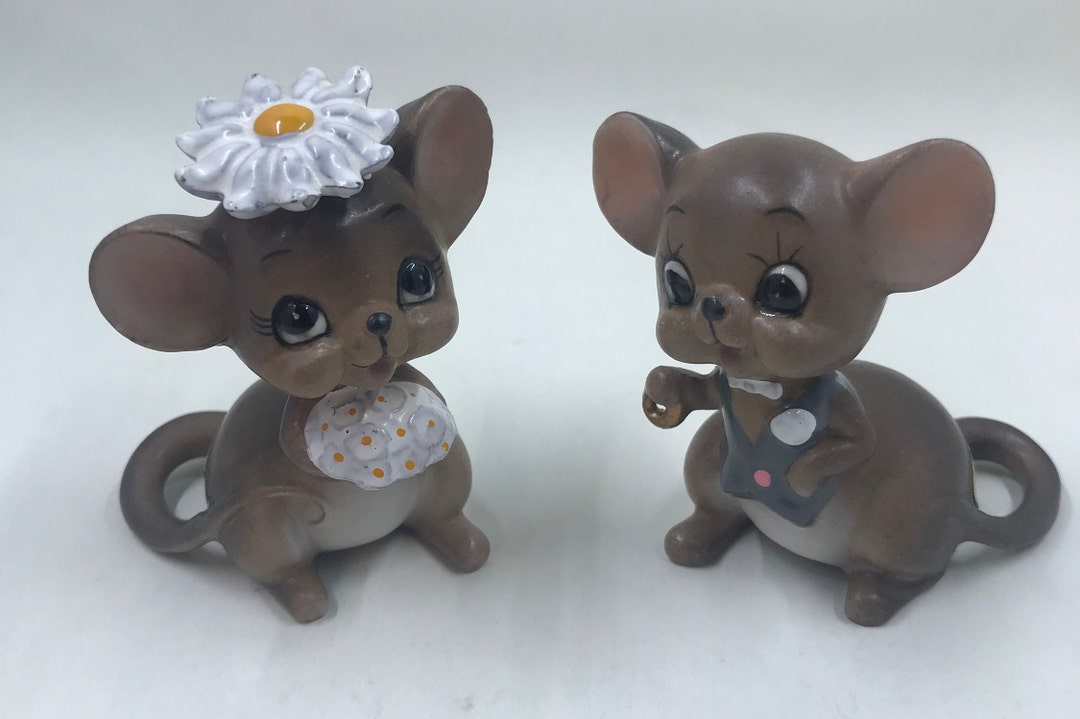 A Couple of 1960’s Married Mice Figurines Josef - Etsy