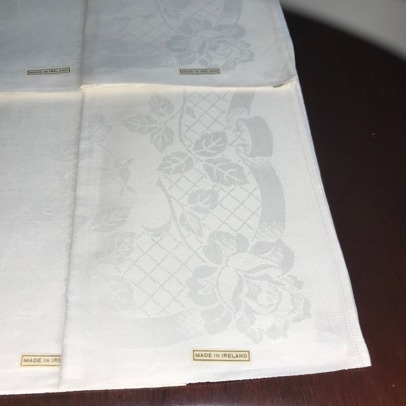 White Damask - Etsy