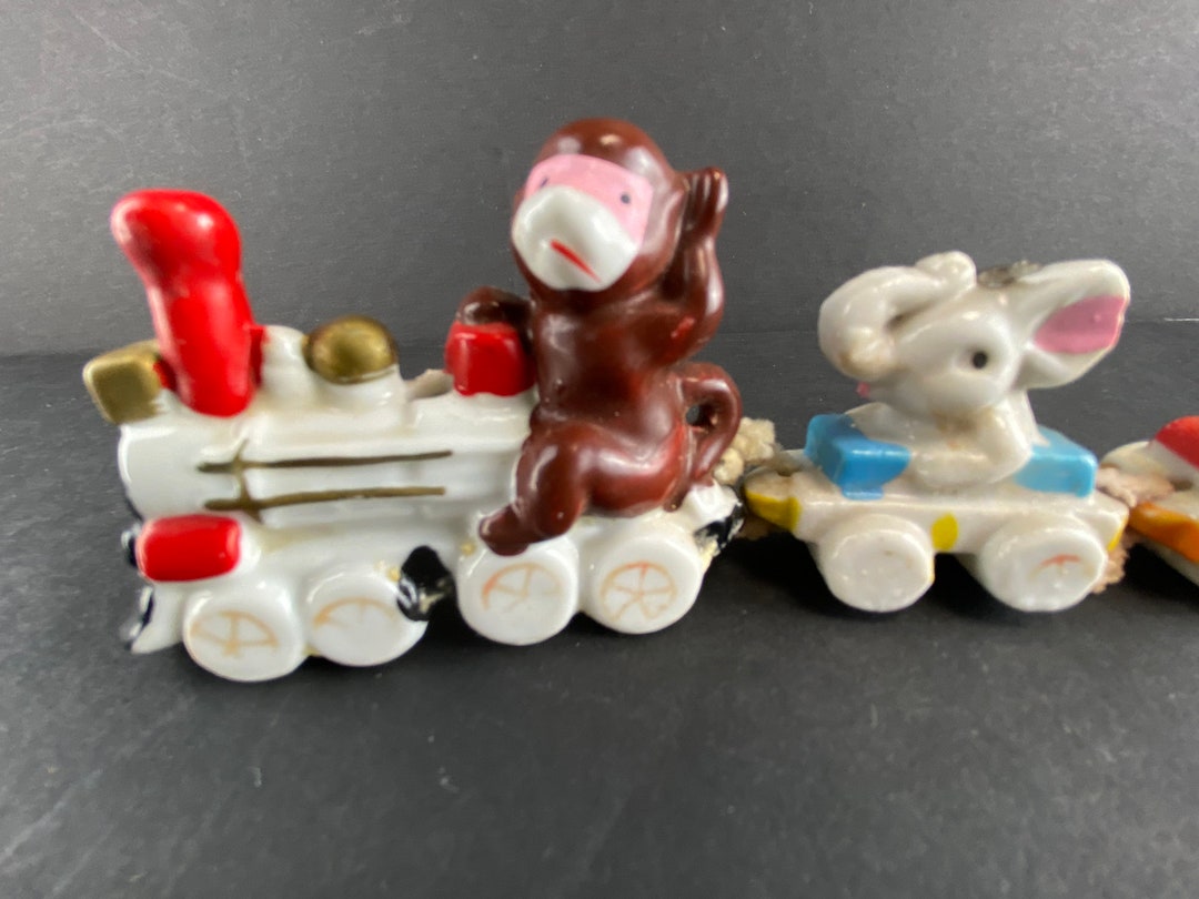Vintage Birthday Candle Train, Cake Decorating, Made in Japan, Nice! - Etsy