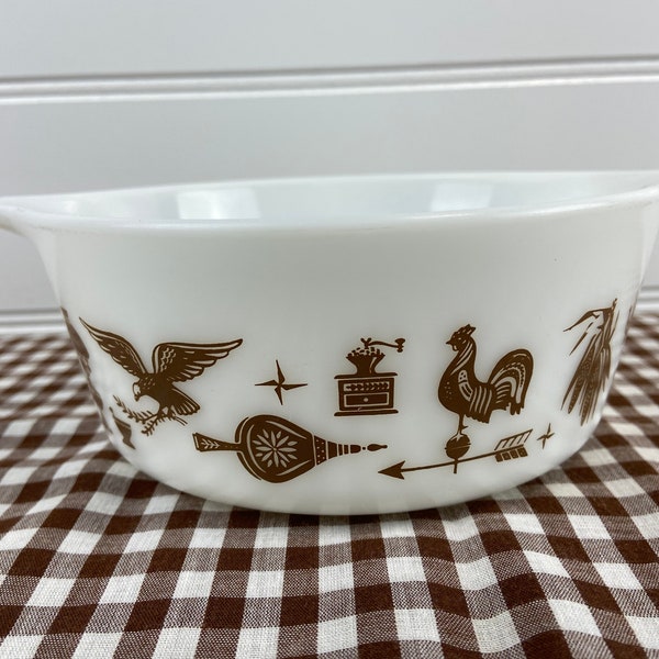 Pyrex Early American - Etsy