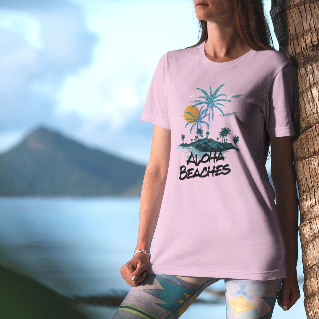 Aloha Beaches, Beach Vacation Unisex Jersey Short Sleeve Tee, Family ...