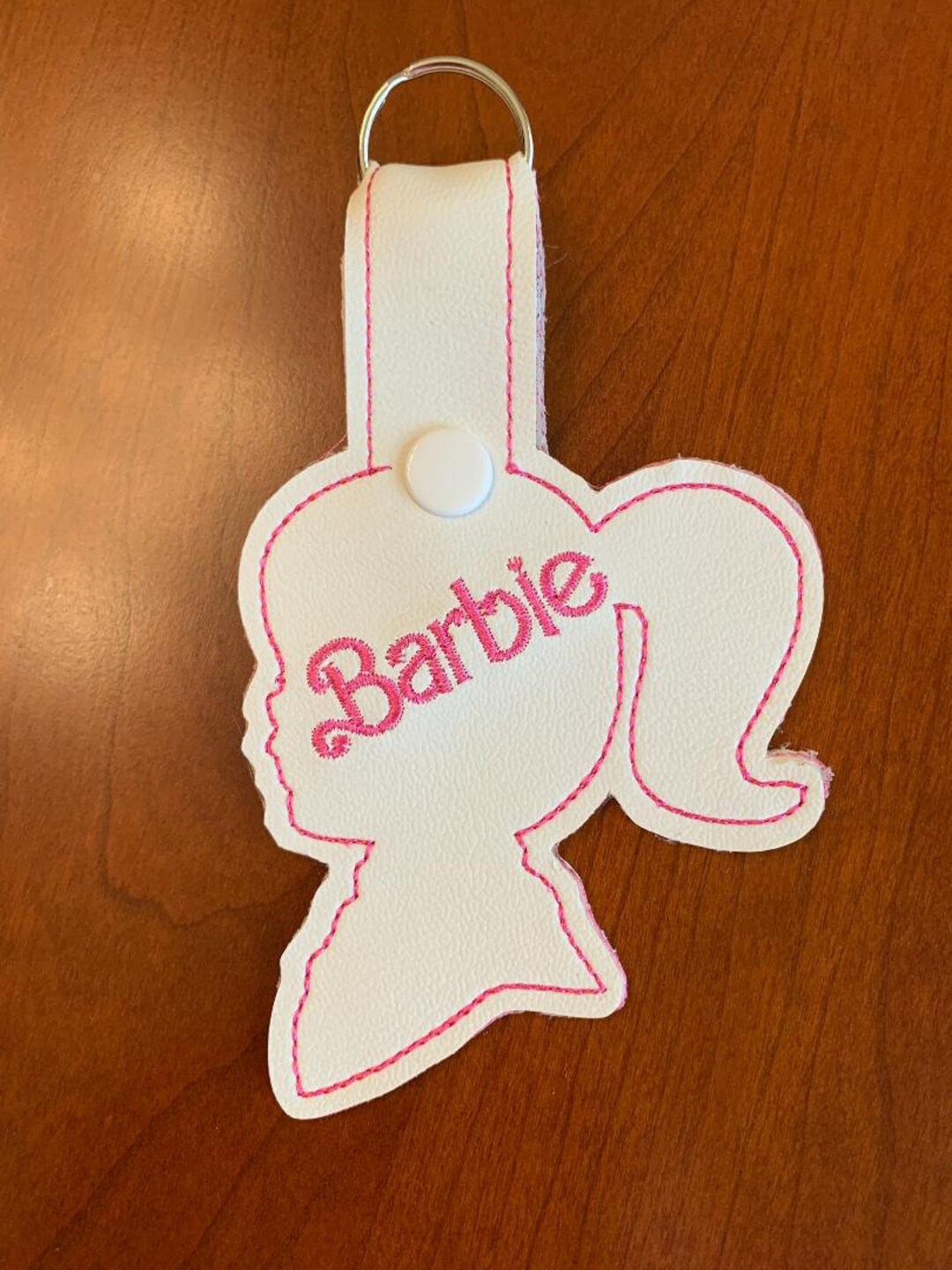 In the Hoop Barbie Key Fob - Etsy