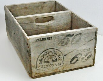 California Fruit Box | Etsy