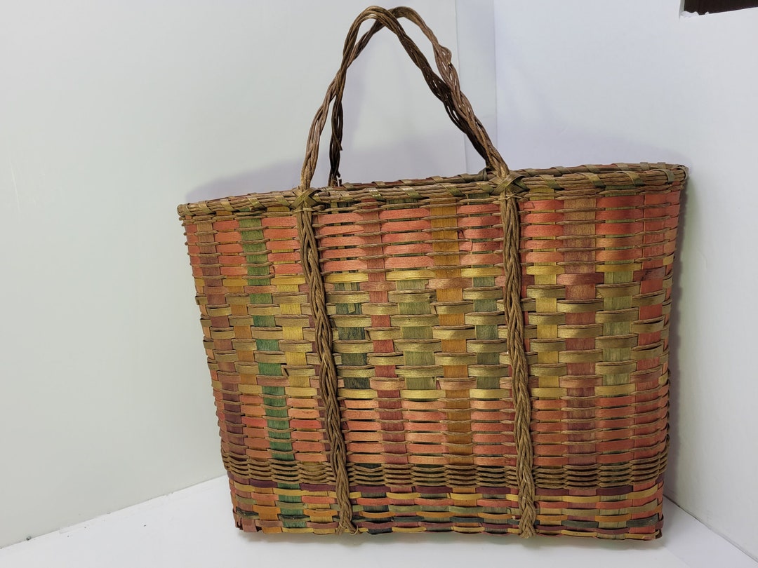First Nations Indigenous Split Ash Woven Basket - Etsy