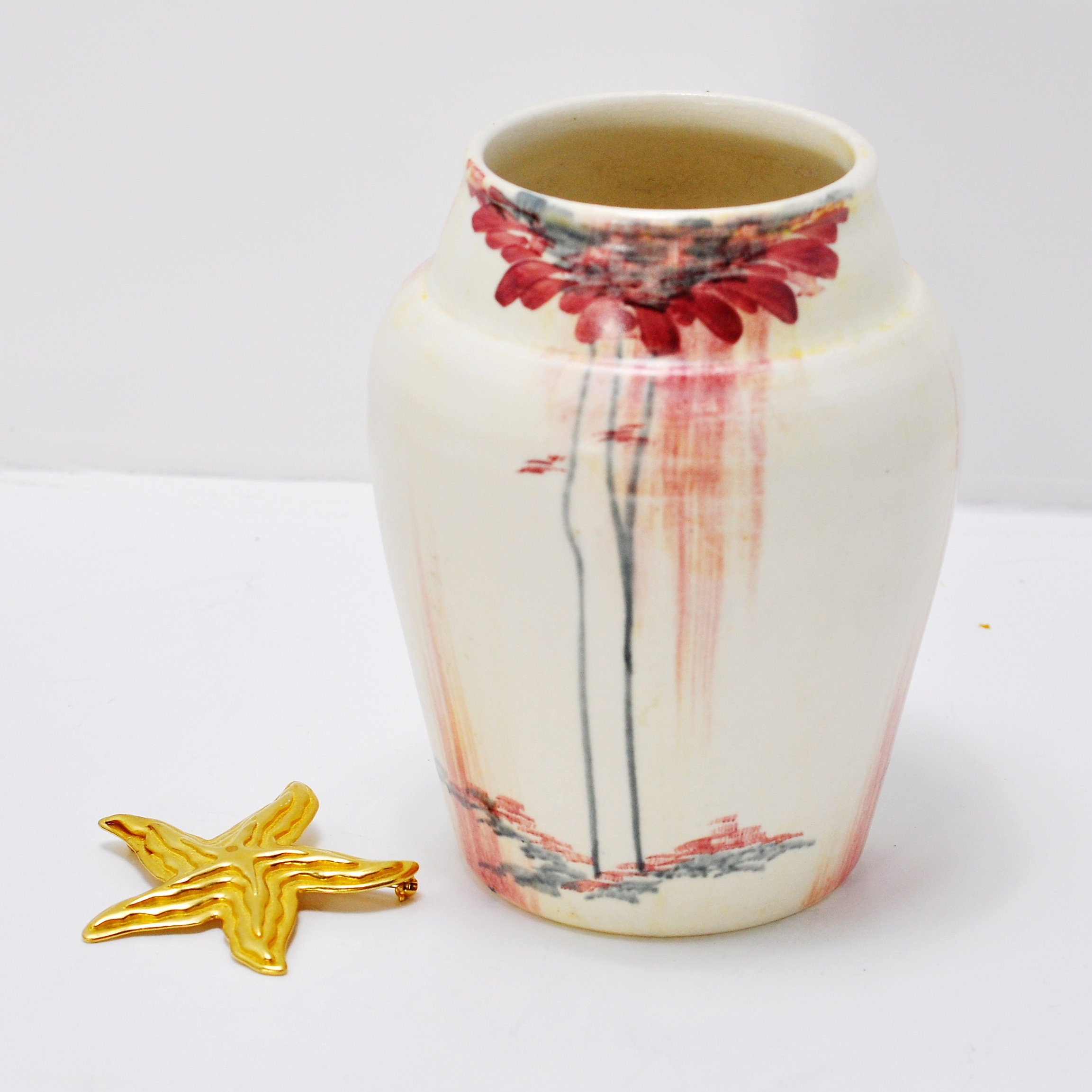 Radford Pottery Handcraft Art Deco Nouveau Vase Great Britain - Etsy ...