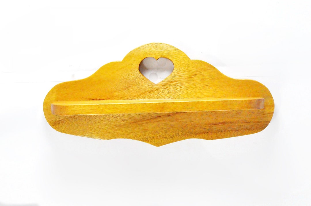 Wooden Wall Shelf With Heart Cut-out, Storage and Display - Etsy
