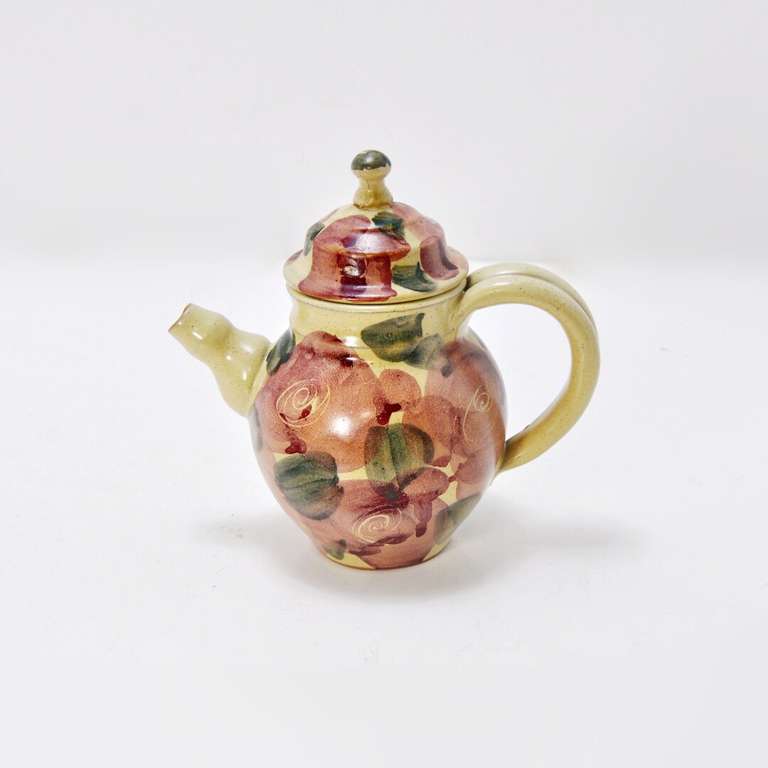 Small Pottery Tea Pot, Made by Paragon Pottery Halifax, Nova Scotia - Etsy