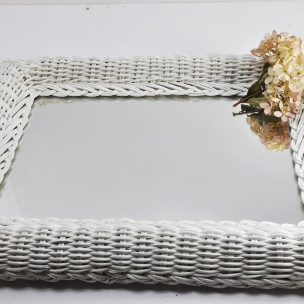 Wicker Mirror - Etsy