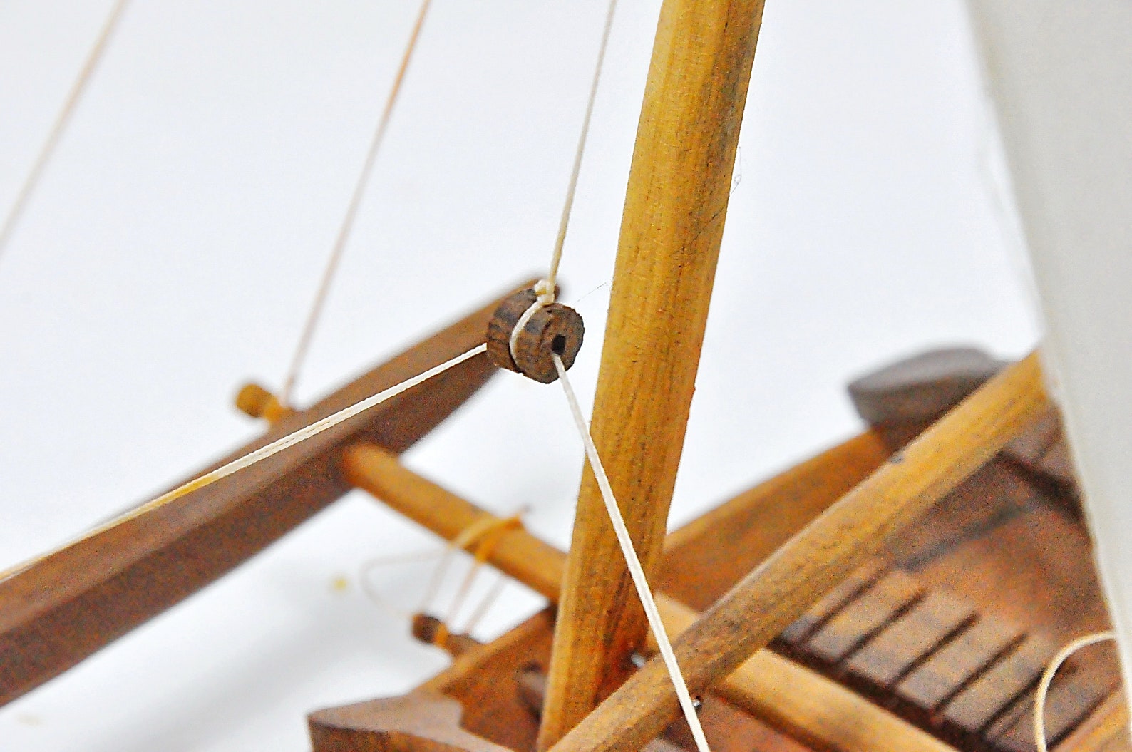 Miniature Outrigger Canoe Sail Boat South Pacific Indigenous | Etsy