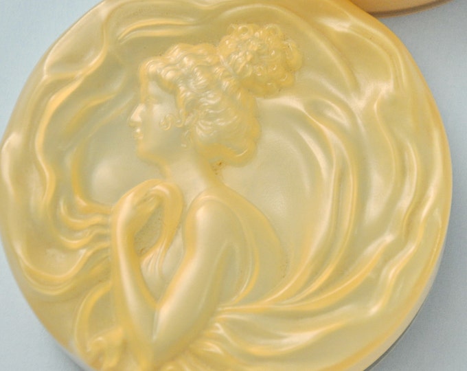 Charles Revson (revlon) Vintage Ciara Dusting Powder Box Art Nouveau ...