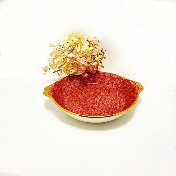 Royal Winton Grimwades Small Red Trinket Dish, Made i… - Gem