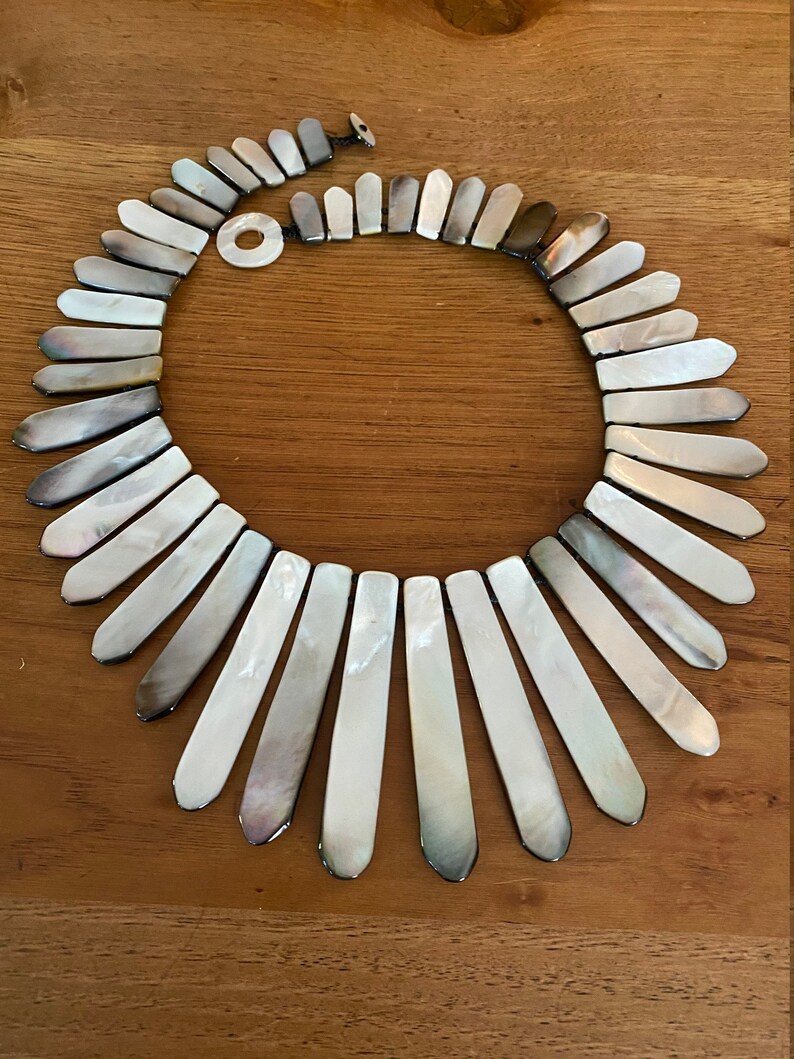 MONIES Gerda Lynggaard Monies Mother of Pearl Haute Couture - Etsy