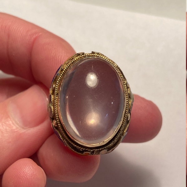 Vintage Pools of Light Ring - Etsy