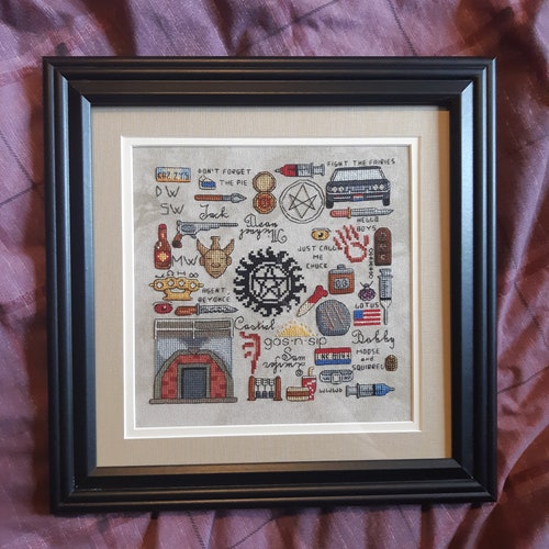 Supernatural Cross Stitch Pattern PDF Instant Download - Etsy