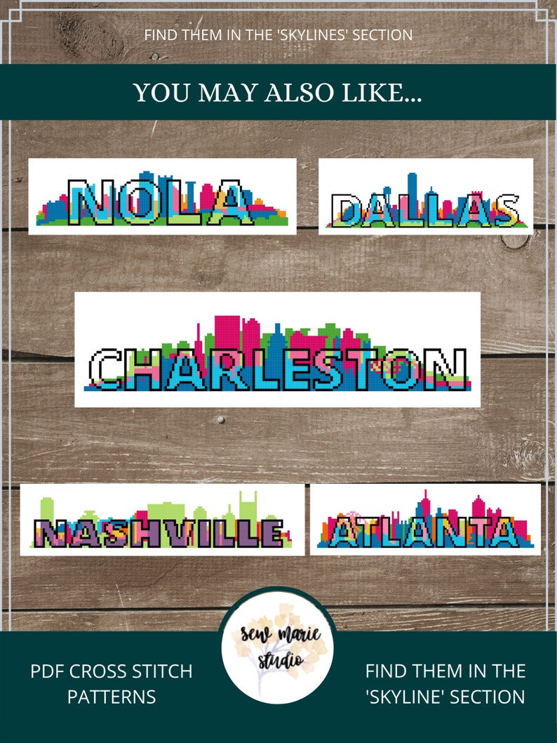 The South Sampler Cross Stitch Digital Download, Southern Region ...