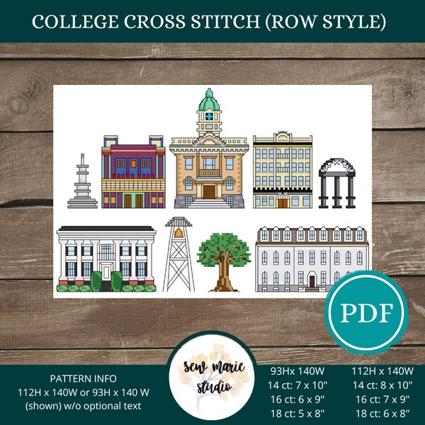 Auburn University Cross Stitch Pattern - Etsy