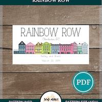 Rainbow Row - Etsy