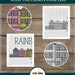 Rainbow Row Charleston Cross Stitch Pattern, Wedding, Honeymoon (PDF ...