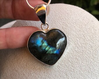Heart pendant | Etsy