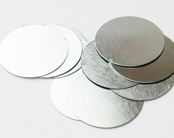 Steel Metal Discs 1" ONE INCH - 100 Discs - Etsy