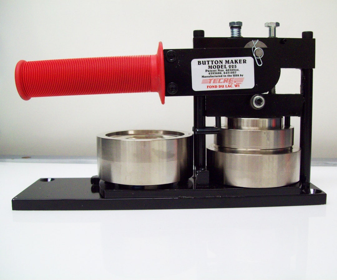 Tecre Button Making Machine 2.25" 2-1/4 Inch- Model #225 - Etsy