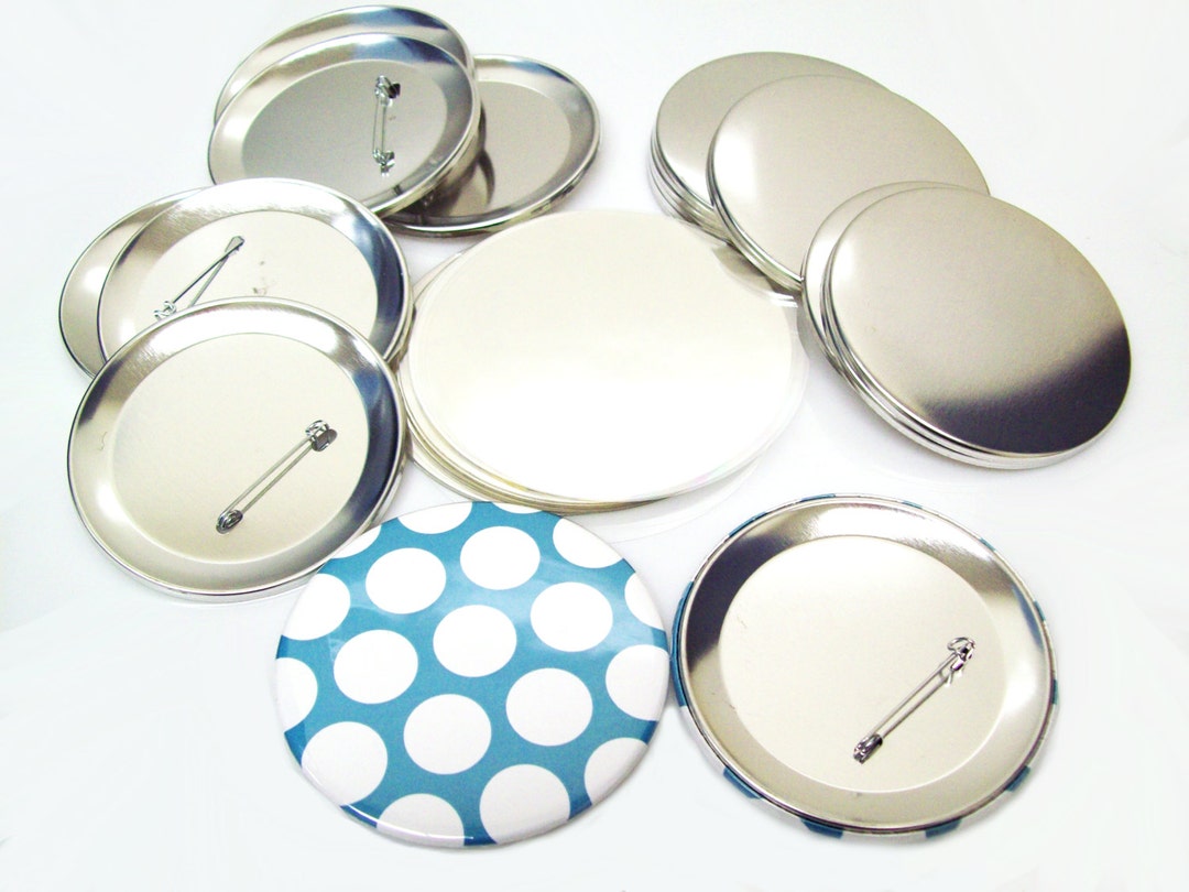 3 Inch Complete Button Parts for Button Maker Machines - 100 Parts - Etsy