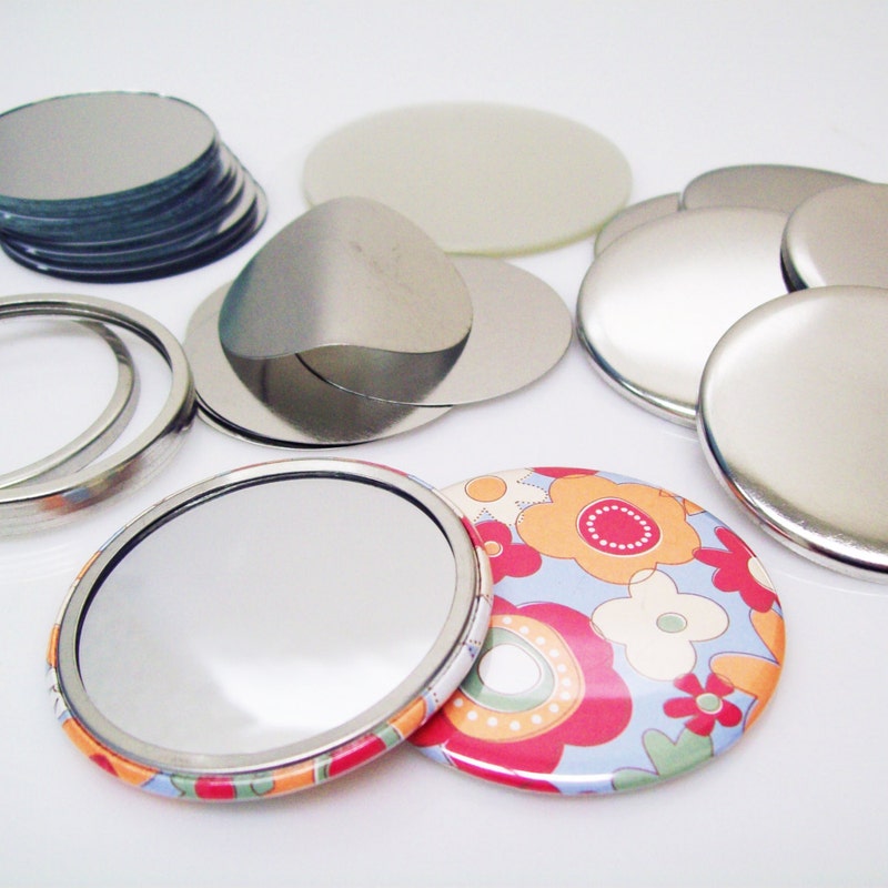 Pin Button Mirrors - Etsy