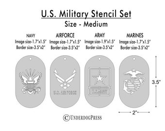 Military Stencils | Etsy