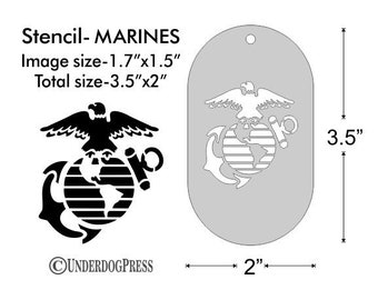 Soldier stencil | Etsy