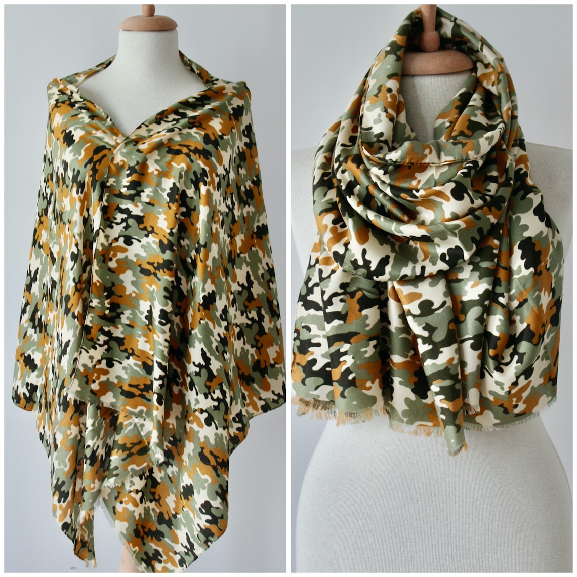 Military Cotton Shawl Scarf Wraps - Military Scarf - Military Shawl ...