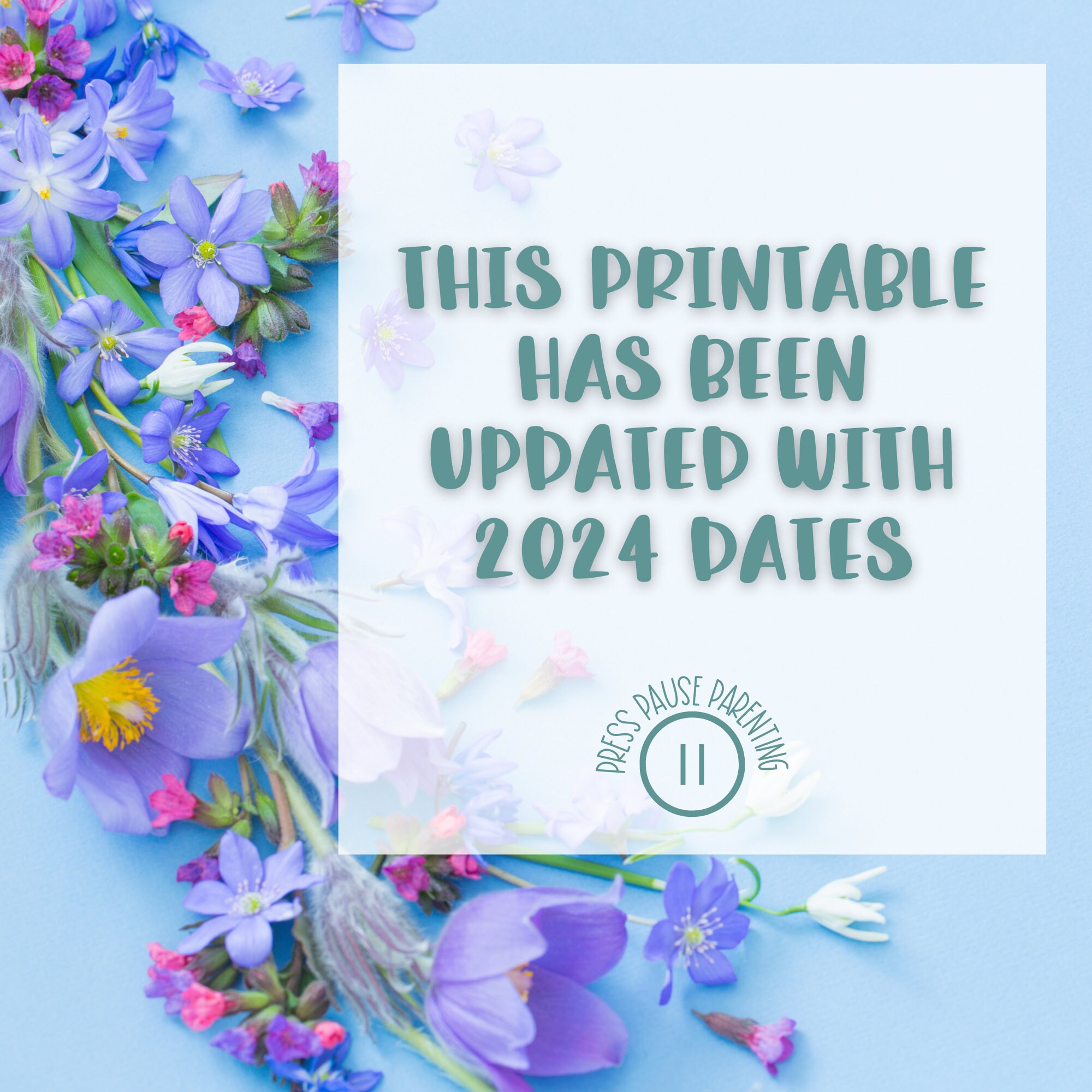 2024 Spring Bucket List Coloring Calendar Spring Family Activities ...