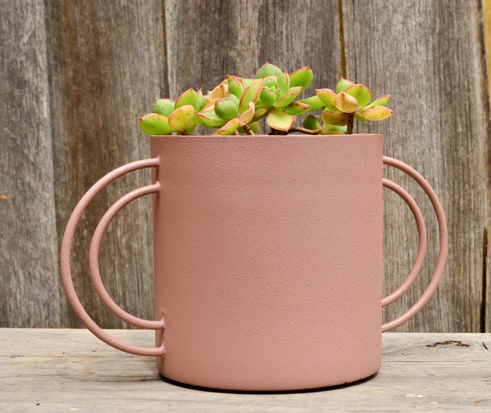 Modern Minimalist Matte Monotone Metal Planters - Etsy