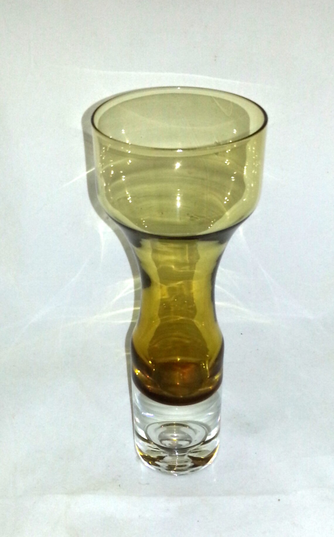 Scandinavia Glass Vase Design by Bo Borgström From Åseda - Etsy