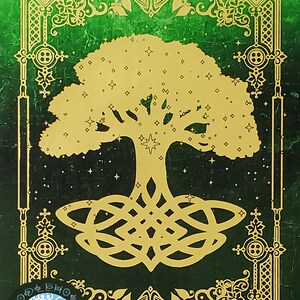 The World Tree Gold Foil Art Print | Gold Leaf Art Print | Foil Wall ...